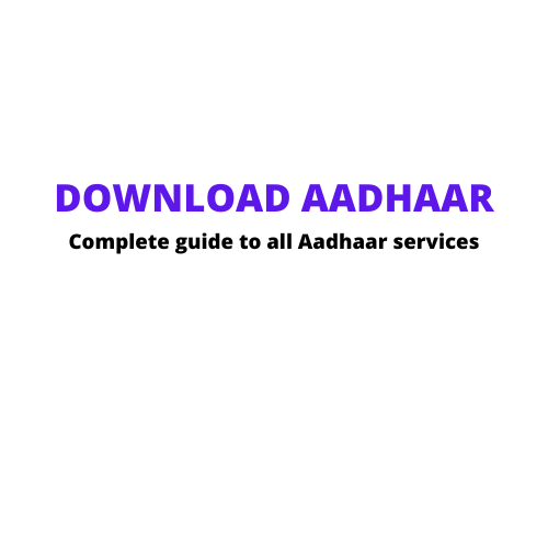 Masked Aadhaar Card - Aadhaar Card Download